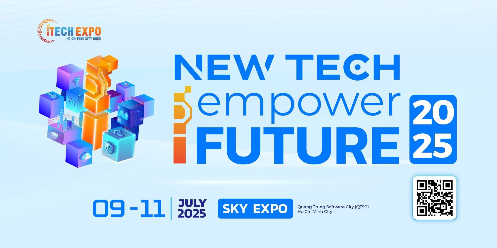 Robot lễ tân Pan Robotics nổi bật tại iTech Expo 2025